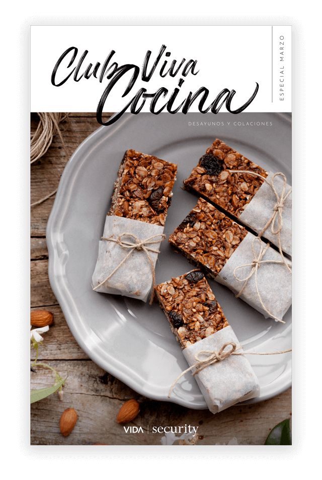 Recetarios Club Viva Cocina | Vida Security